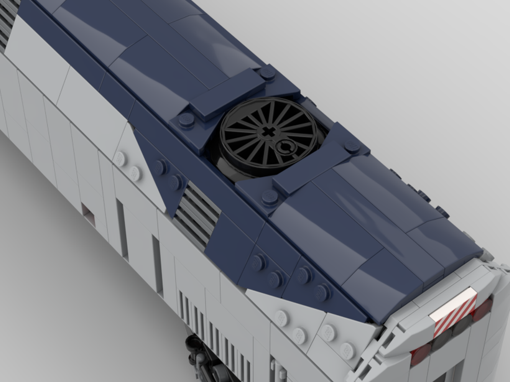 LEGO MOC Amtrak P42DC Locomotive by jvs2510 | Rebrickable - Build with LEGO