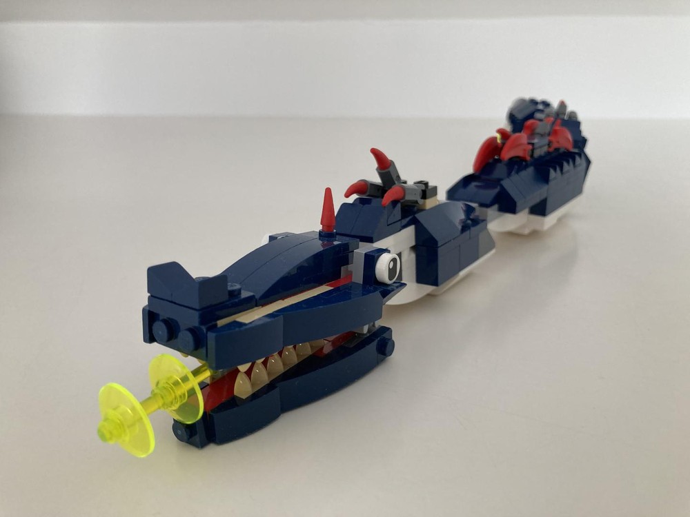LEGO MOC 31088 2 to 1 Shark-Croco Serpent by LegoDesigner | Rebrickable ...