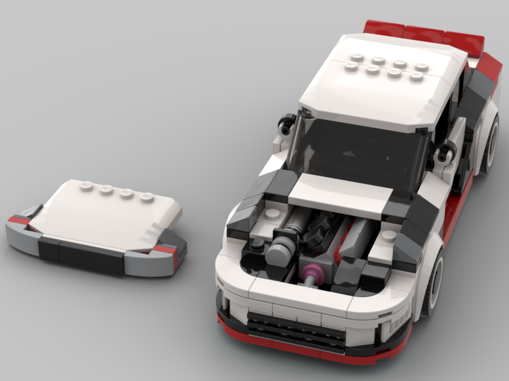 LEGO MOC SCx8 - Audi 90 quattro - IMSA GTO by pl1zahd | Rebrickable ...