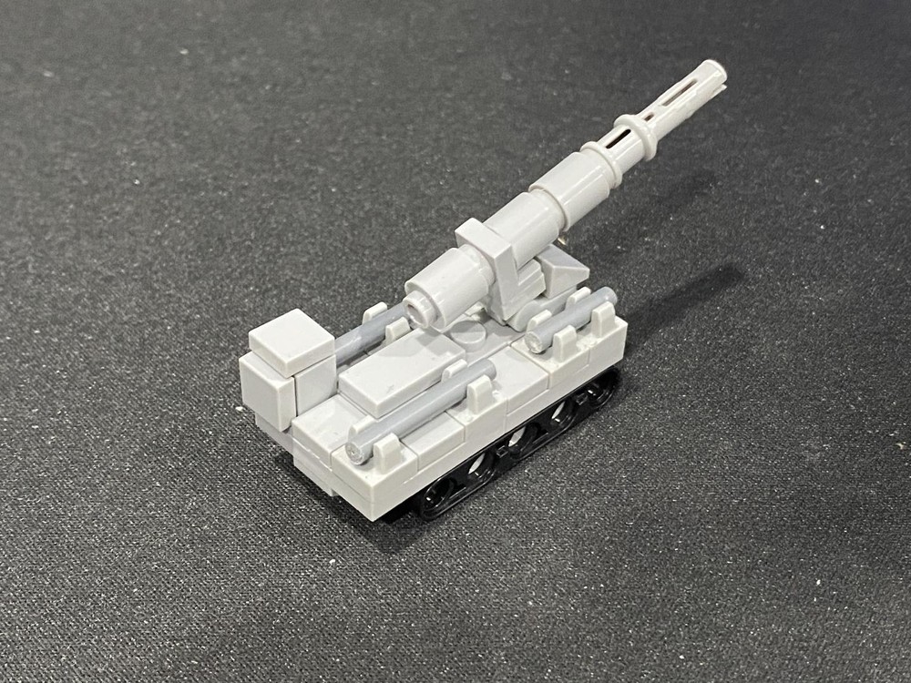 LEGO MOC Canon de 194 GPF - micro self-propelled gun - France by ...