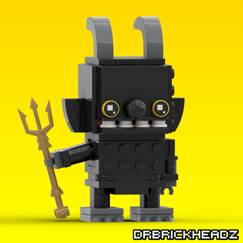 LEGO MOC The Devil (Cuphead) Brickheadz by DrBrickheadz | Rebrickable ...