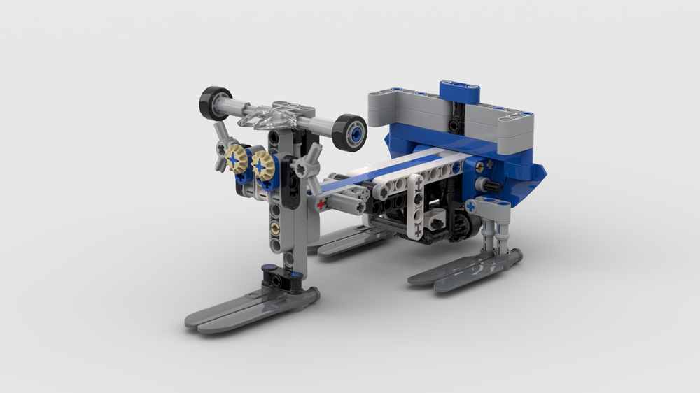 LEGO MOC Winter Sled Sportbike 42020 by ErikGS | Rebrickable - Build ...