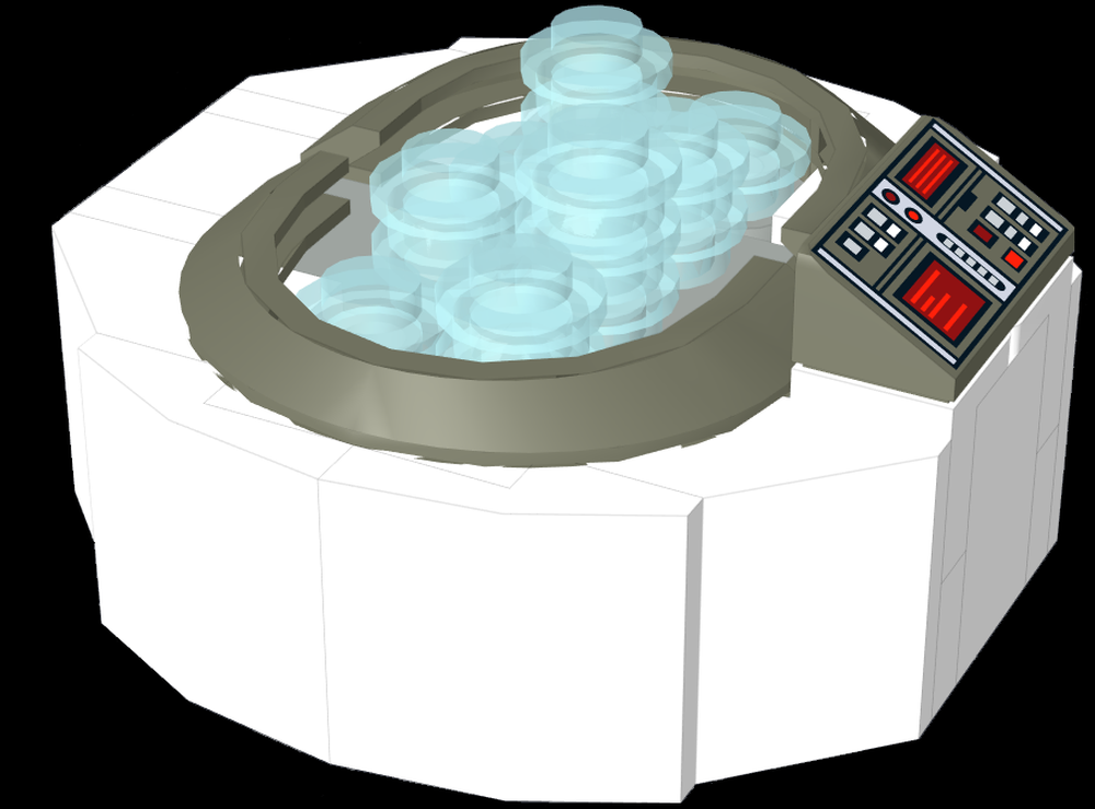 LEGO MOC Holographic table by M-OC | Rebrickable - Build with LEGO