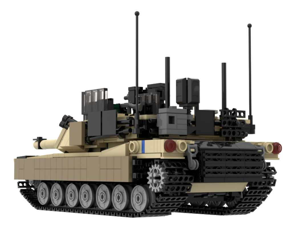 LEGO MOC M1 Abrams by Somerslego | Rebrickable - Build with LEGO