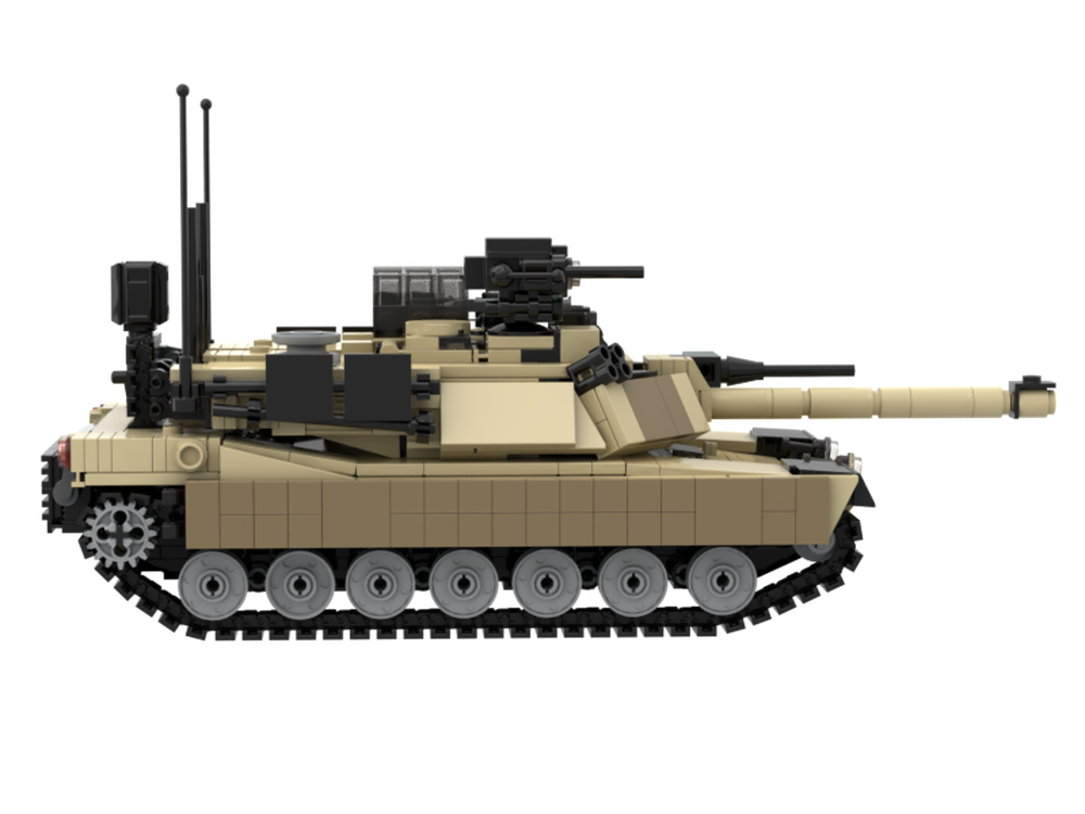 LEGO MOC M1 Abrams by Somerslego | Rebrickable - Build with LEGO