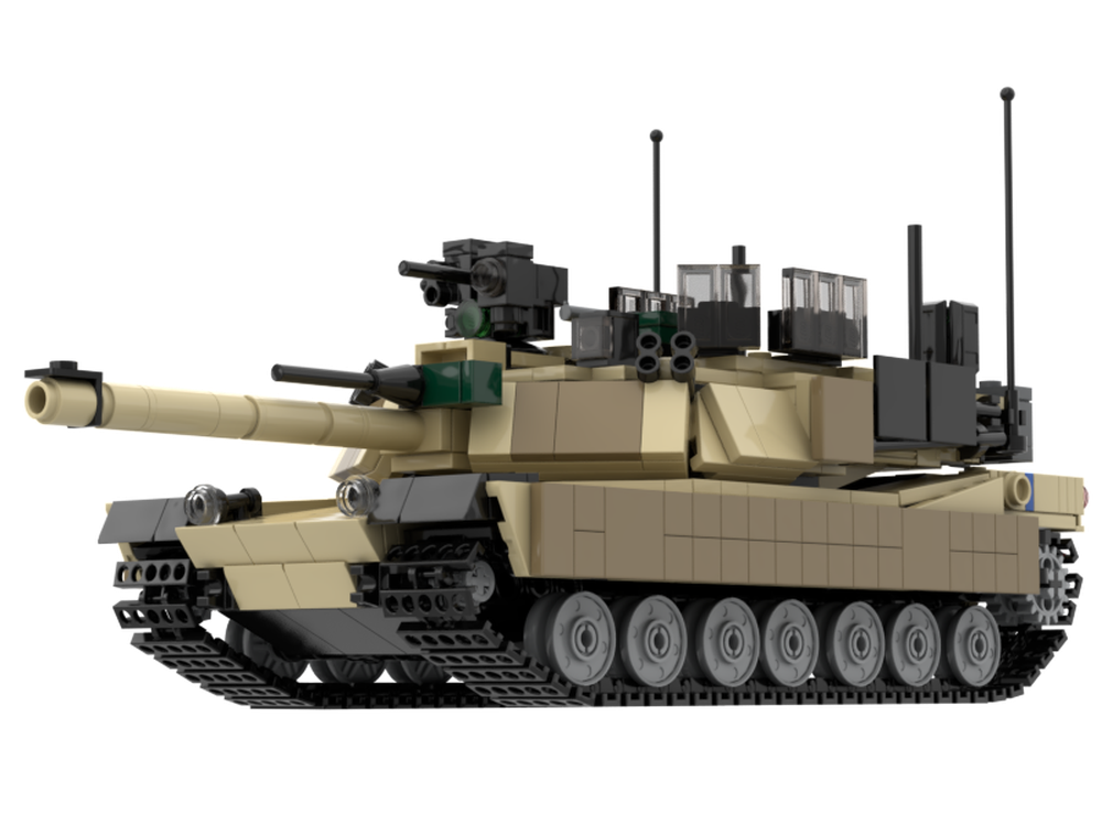 Lego Moc M1 Abrams By Somerslego Rebrickable Build With Lego