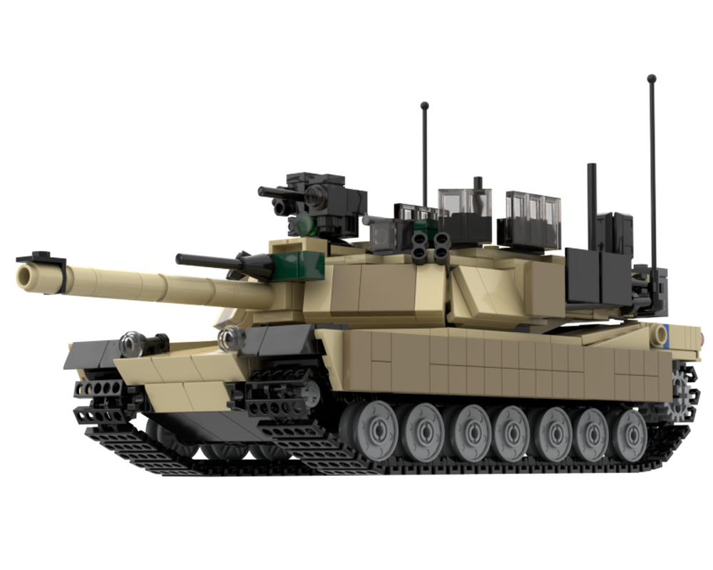 LEGO MOC M1 Abrams by Somerslego | Rebrickable - Build with LEGO