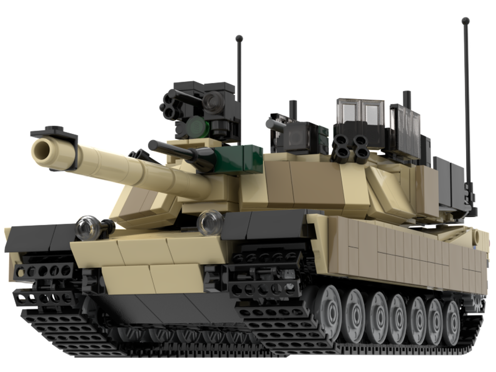 Lego Moc M1 Abrams By Somerslego Rebrickable Build With Lego