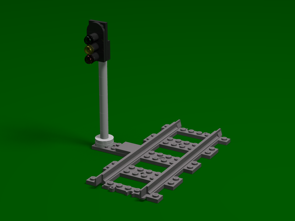 LEGO MOC BR 3 aspect signal by PsiborgVIP | Rebrickable - Build with LEGO