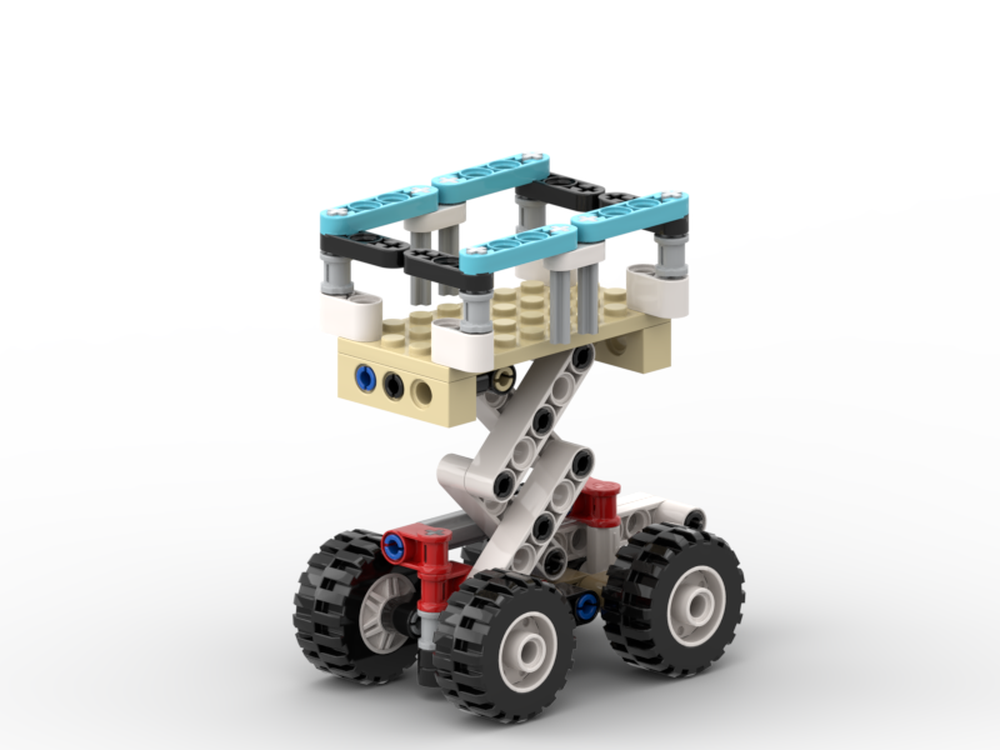 LEGO MOC 42133 Scissor Lift by A_Dilophosaurus | Rebrickable - Build ...