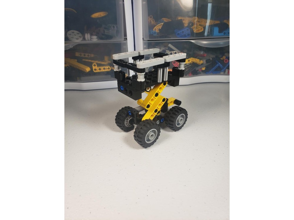 Lego Moc 42133 Scissor Lift By Adilophosaurus Rebrickable Build