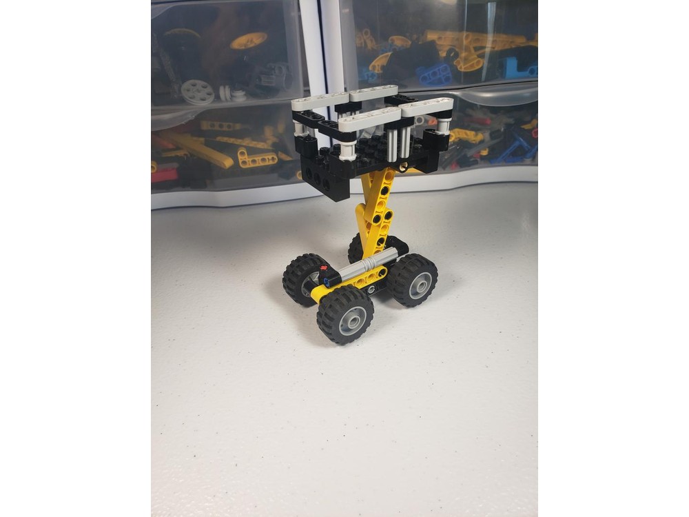 Lego Moc 42133 Scissor Lift By Adilophosaurus Rebrickable Build