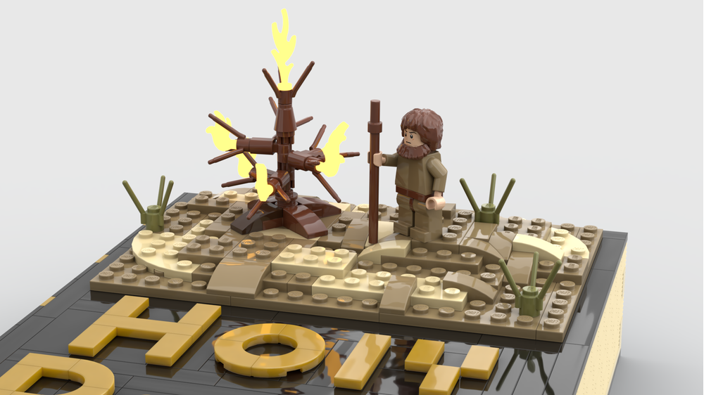 LEGO MOC The Holy Bible Moses and the Burning Bush by legoalfactotum ...