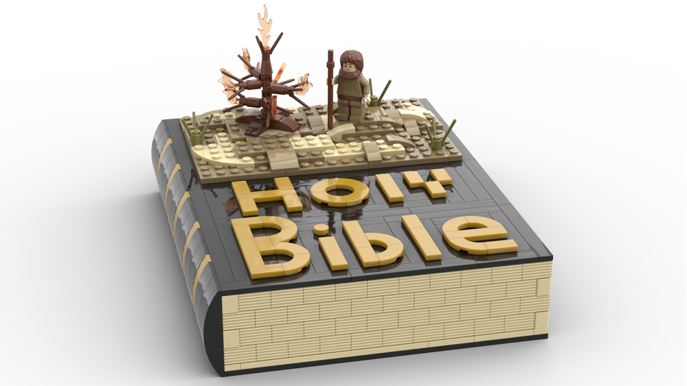 LEGO MOC The Holy Bible Moses and the Burning Bush by legoalfactotum ...