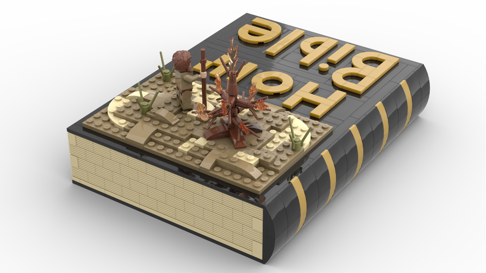 LEGO MOC The Holy Bible Moses and the Burning Bush by legoalfactotum ...
