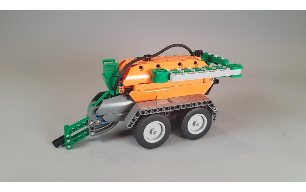 LEGO MOC Amazone UX 11201 trailed sprayer for Lego 42136 John Deere ...
