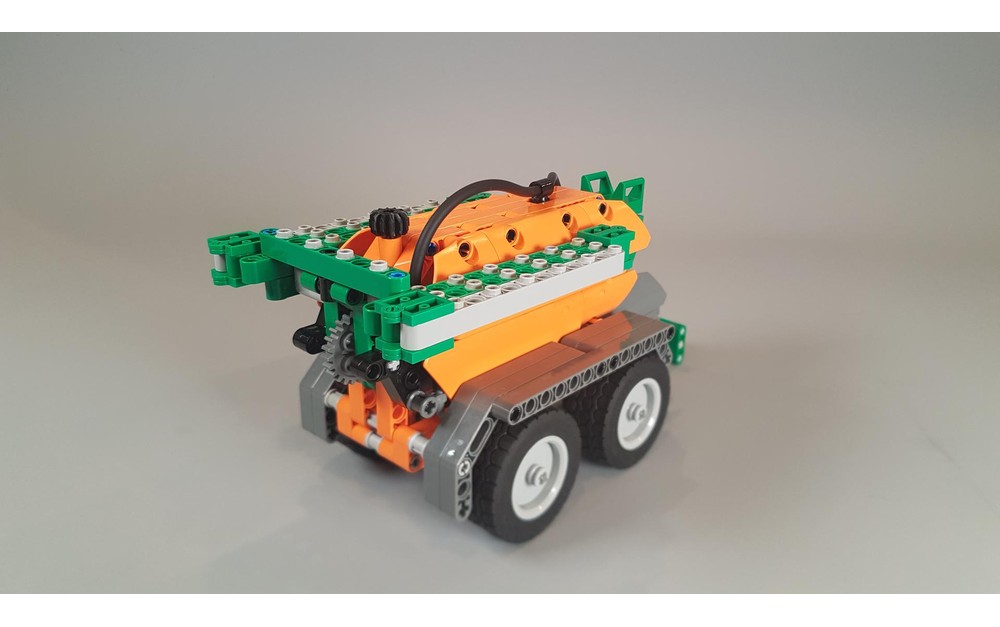 LEGO MOC Amazone UX 11201 trailed sprayer for Lego 42136 John Deere ...