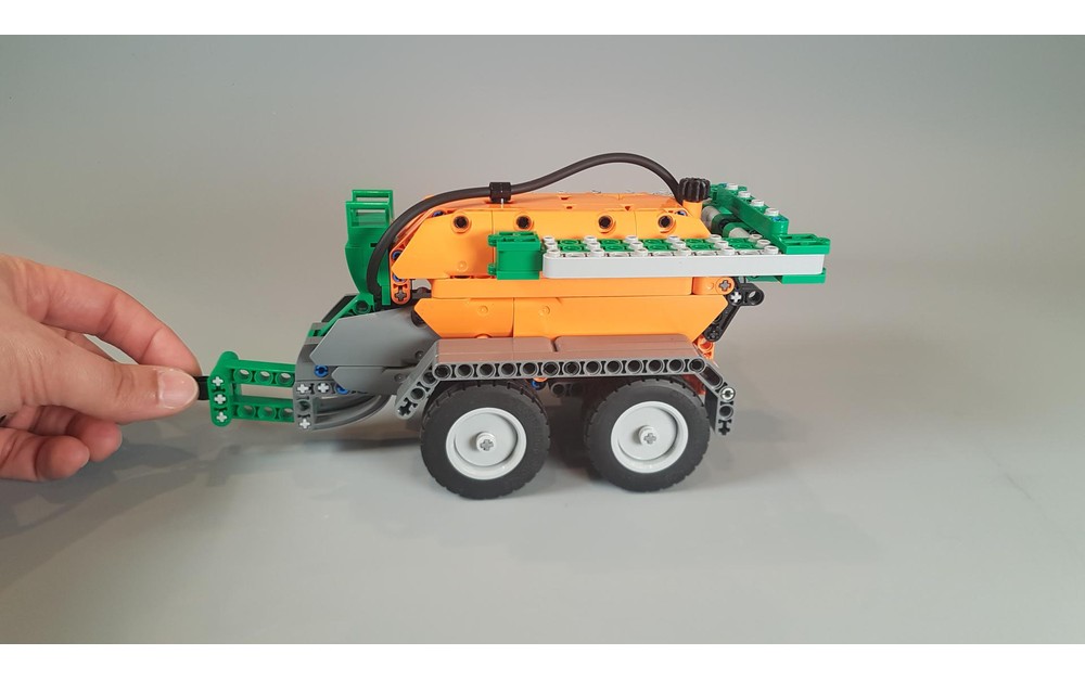 LEGO MOC Amazone UX 11201 trailed sprayer for Lego 42136 John Deere ...