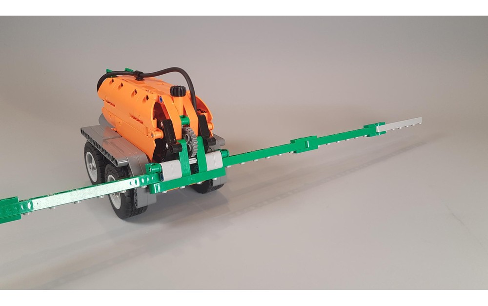 LEGO MOC Amazone UX 11201 trailed sprayer for Lego 42136 John Deere ...