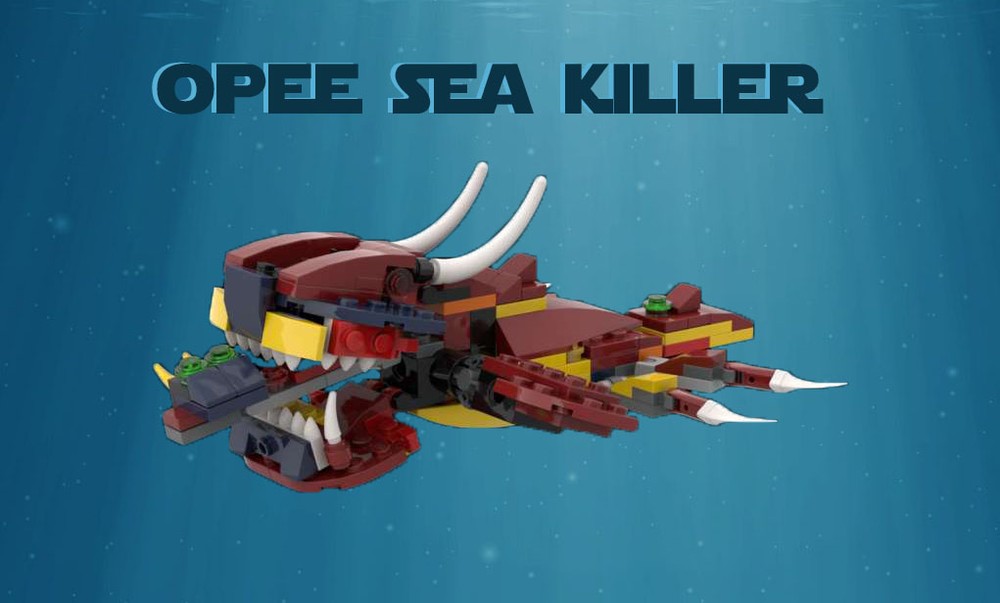 LEGO MOC Opee Sea Killer (including a Gungan Bongo Sub) by jlherbst77 ...