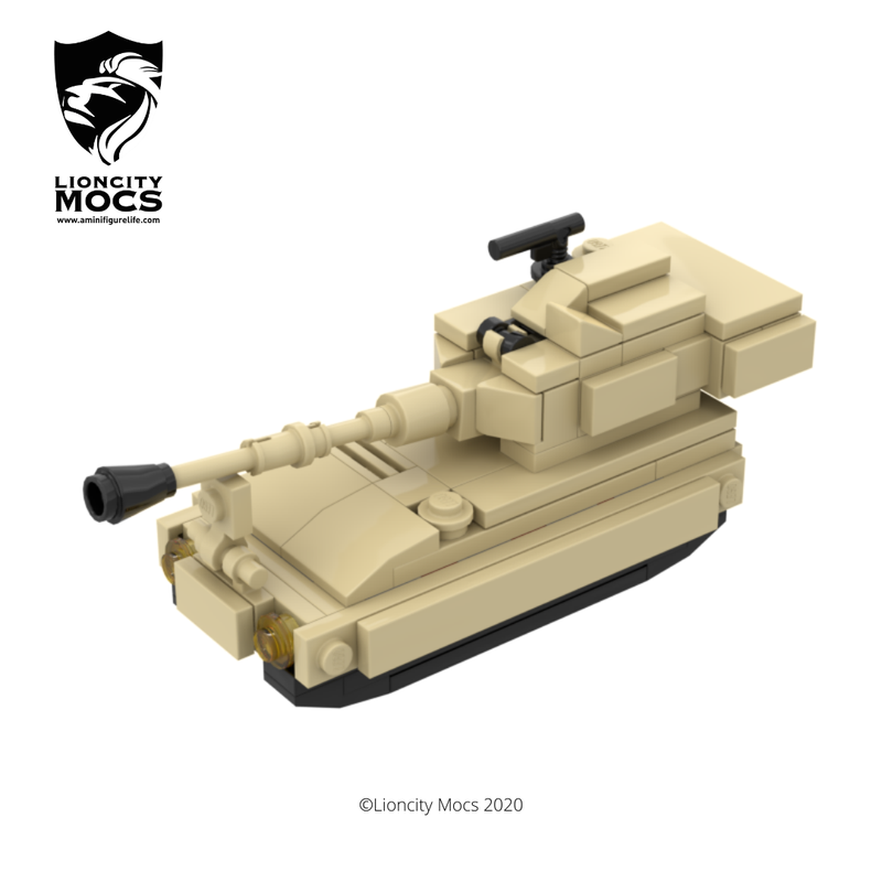 LEGO MOC M109 Paladin Mini Tank MOC by Lioncity Mocs | Rebrickable ...