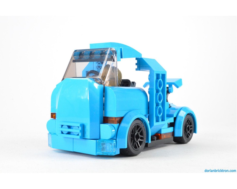 LEGO MOC Happy Racing Truck by dorianbricktron | Rebrickable - Build ...