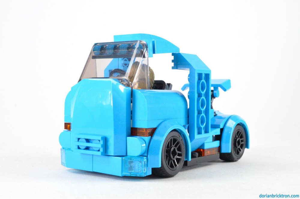 LEGO MOC Happy Racing Truck by dorianbricktron | Rebrickable - Build ...