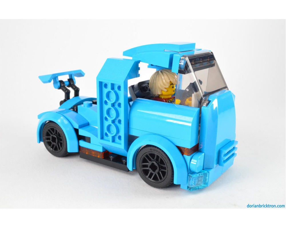 LEGO MOC Happy Racing Truck by dorianbricktron | Rebrickable - Build ...