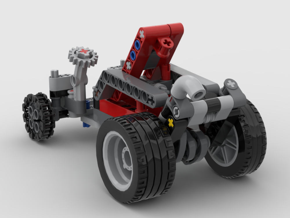 LEGO MOC 42132: Gokart by nkende | Rebrickable - Build with LEGO