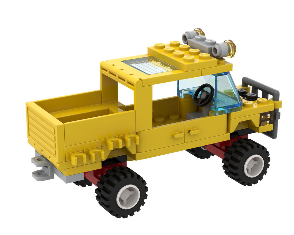 LEGO MOC 4x4 Short Wheelbase Single Cab Utility by LBBDE | Rebrickable ...