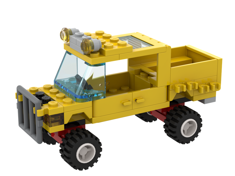 LEGO MOC 4x4 Long Wheelbase Dual Cab Utility by LBBDE | Rebrickable ...