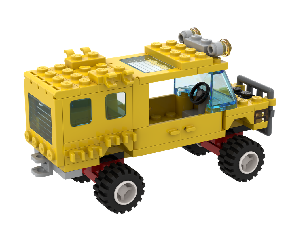LEGO MOC 4x4 Long Wheelbase Dual Cab Utility by LBBDE | Rebrickable ...