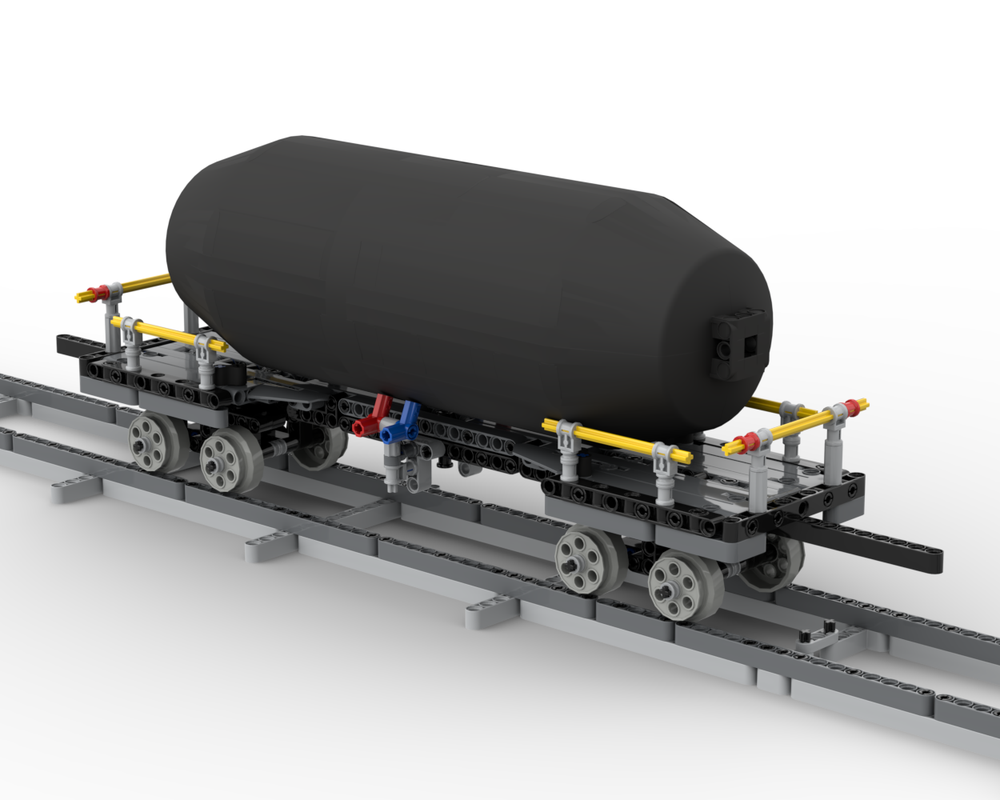LEGO MOC Technic Trains: Tank Car by Technic TRAIN Man | Rebrickable ...