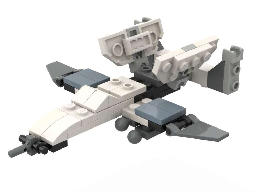 LEGO MOC 30591 A-10 Thunderbolt (''Warthog'') by meregt | Rebrickable ...
