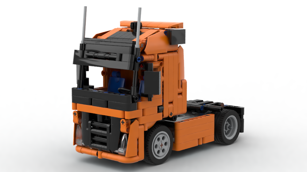 LEGO MOC Volvo FH 4x2 tractor unit by TechnicMOCer | Rebrickable ...