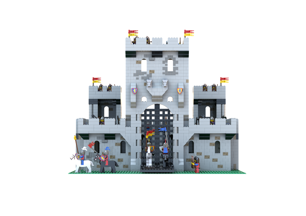 LEGO MOC Giant 6080 King's Castle by cvi | Rebrickable - Build with LEGO