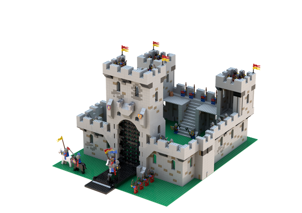 LEGO MOC Giant 6080 King's Castle by cvi | Rebrickable - Build with LEGO