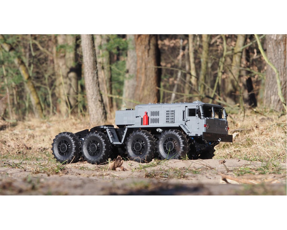LEGO MOC MAZ 537 // Control+ version by noniusz | Rebrickable - Build ...