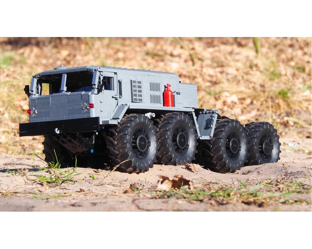 LEGO MOC MAZ 537 // Control+ version by noniusz | Rebrickable - Build ...