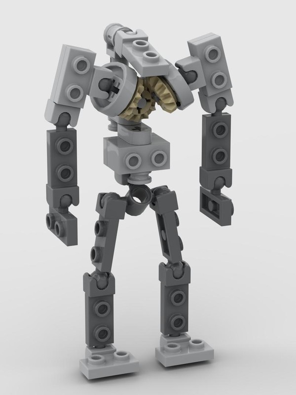 LEGO MOC Small geared mech frame by ThrawnsRevenge | Rebrickable ...