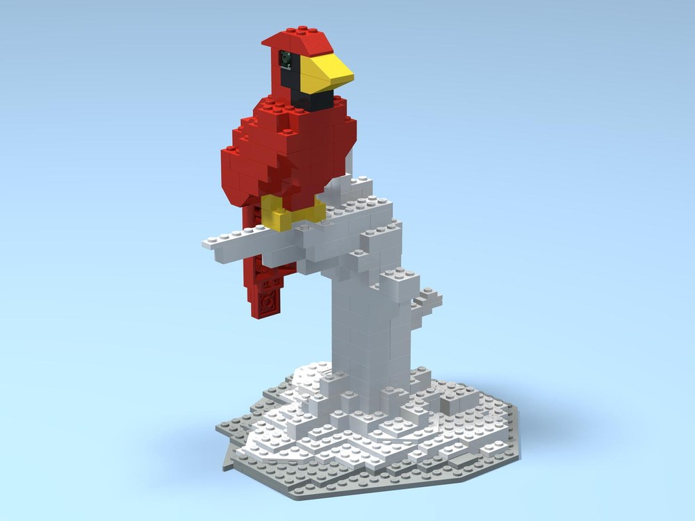 LEGO MOC Legacy Cardinal by mattking4 | Rebrickable - Build with LEGO