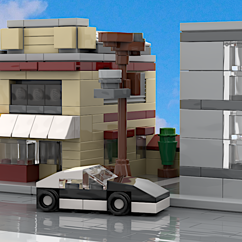 LEGO MOC The Microscale Toyota AE86 by matthouse | Rebrickable - Build ...