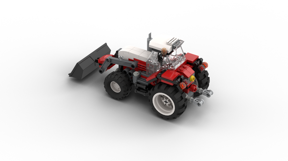 LEGO MOC Steyr Tractor Traktor by ksiegl | Rebrickable - Build with LEGO