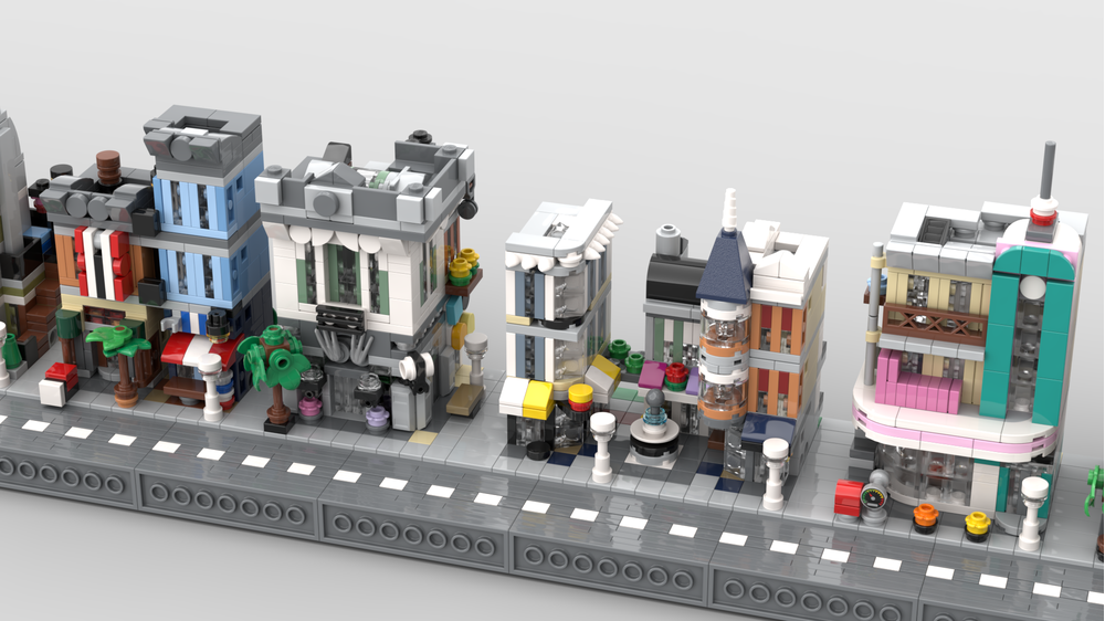 Lego Moc Mini Modular Buildings The Set Of 18 To Jan 2023 By