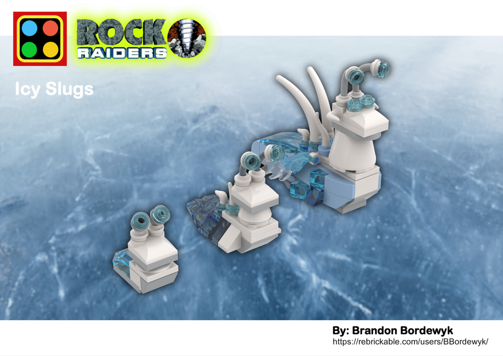 LEGO MOC Icy Slugs by BBordewyk | Rebrickable - Build with LEGO
