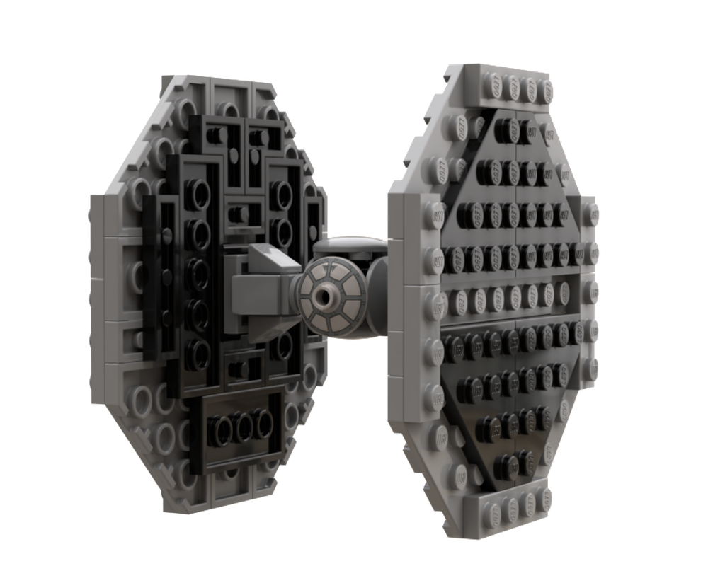 LEGO MOC Modular Mini Tie Fighter by Brick8oi | Rebrickable - Build ...