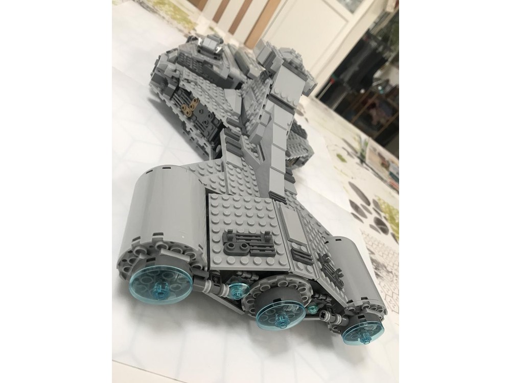 Lego Moc Compilation Mods Imperial Light Cruiser By Kermith72