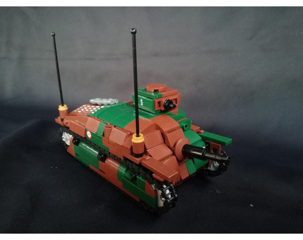 Lego Moc Somua Sau40 By Spartane Rebrickable Build With Lego