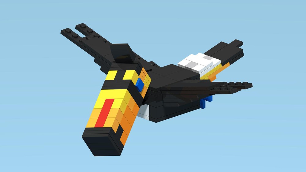 LEGO MOC-105550 Minecraft Dungeons Toucan by mattking4 | Rebrickable ...