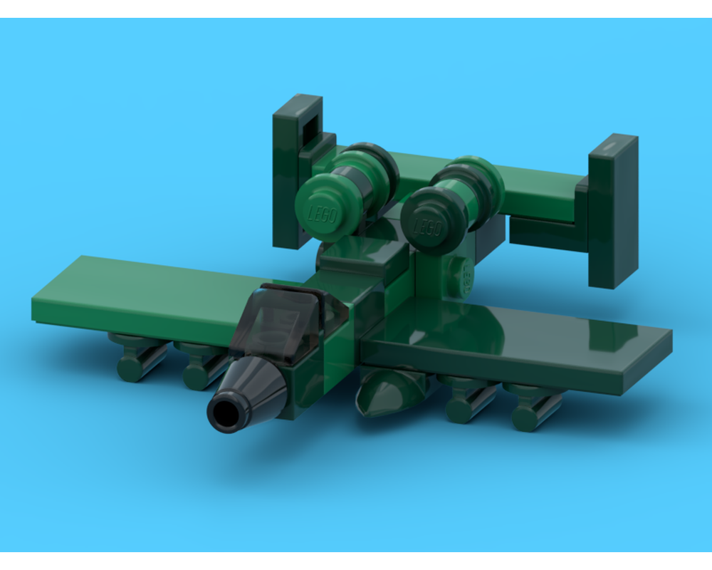 LEGO MOC A-10 Thunderbolt II Ace combat by Mr_Mnoymen | Rebrickable ...